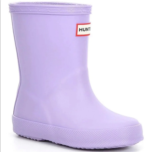 Hunter | Shoes | No Offers Hunter Girls Light Purple Rubber Pull On ...